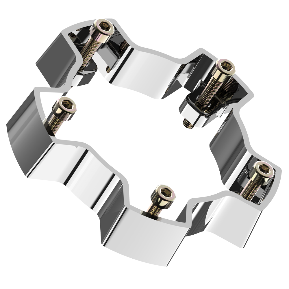 UTV Accessories - VCAP2 Chrome Center Cap Riser – Utvs Unleashed